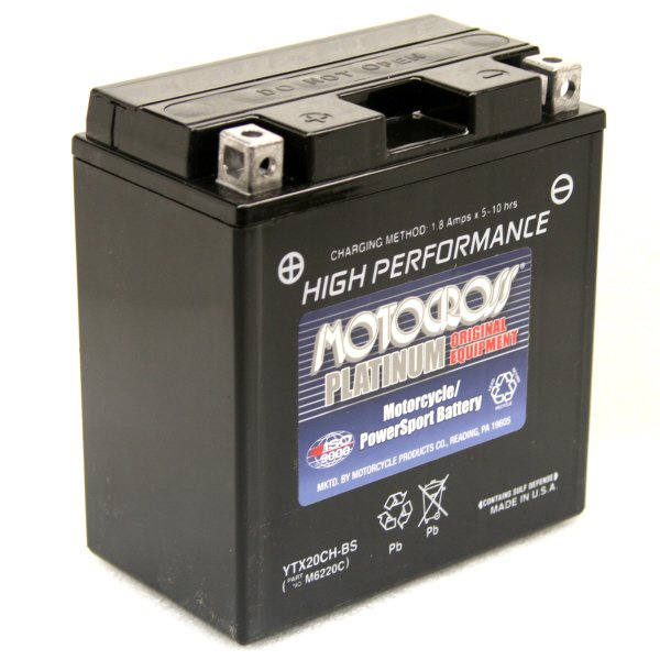 YTX20CH-BS Battery | Yuasa Motocross 12 Volt Motorcycle Batteries
